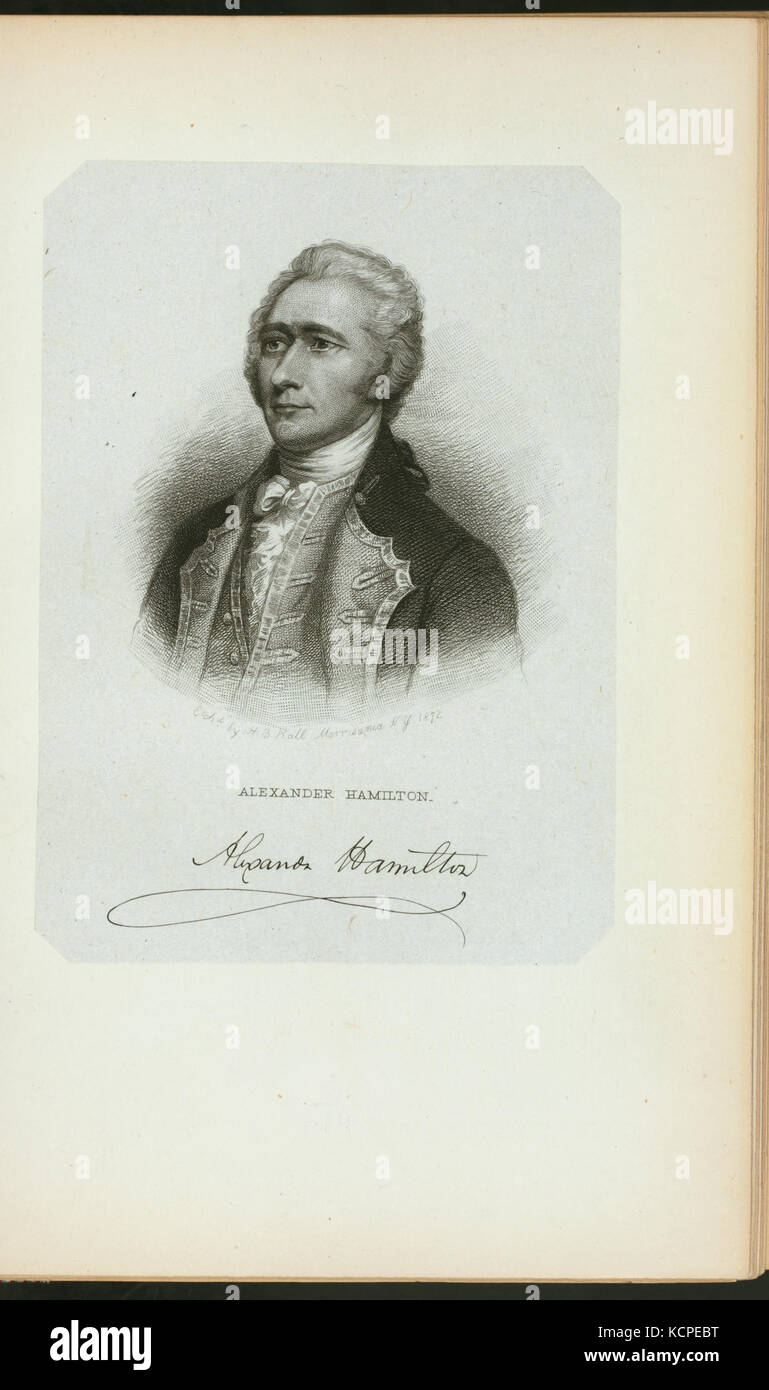 This image of Alexander Hamilton, one of the Founding Fathers of the ...
