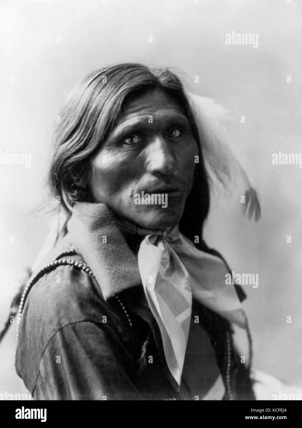 Goose Face, Dakota Sioux, by Heyn Photo, 1900 Stock Photo - Alamy