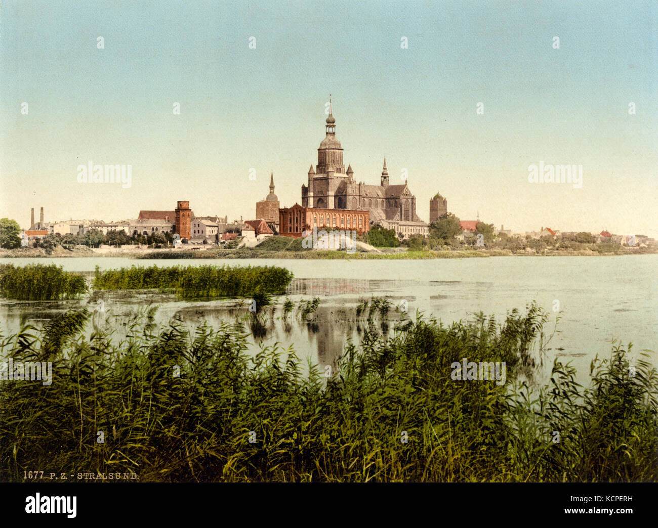 Stralsund old map hi-res stock photography and images - Alamy