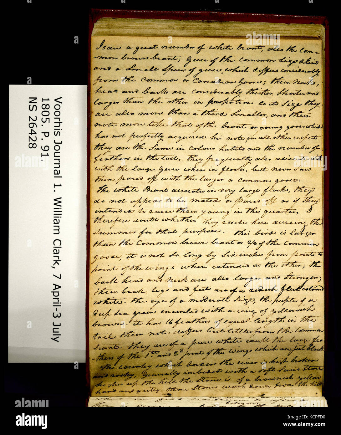 Clark Family Collection Volume 1. Voorhis Journal No. 1, page 91, May ...