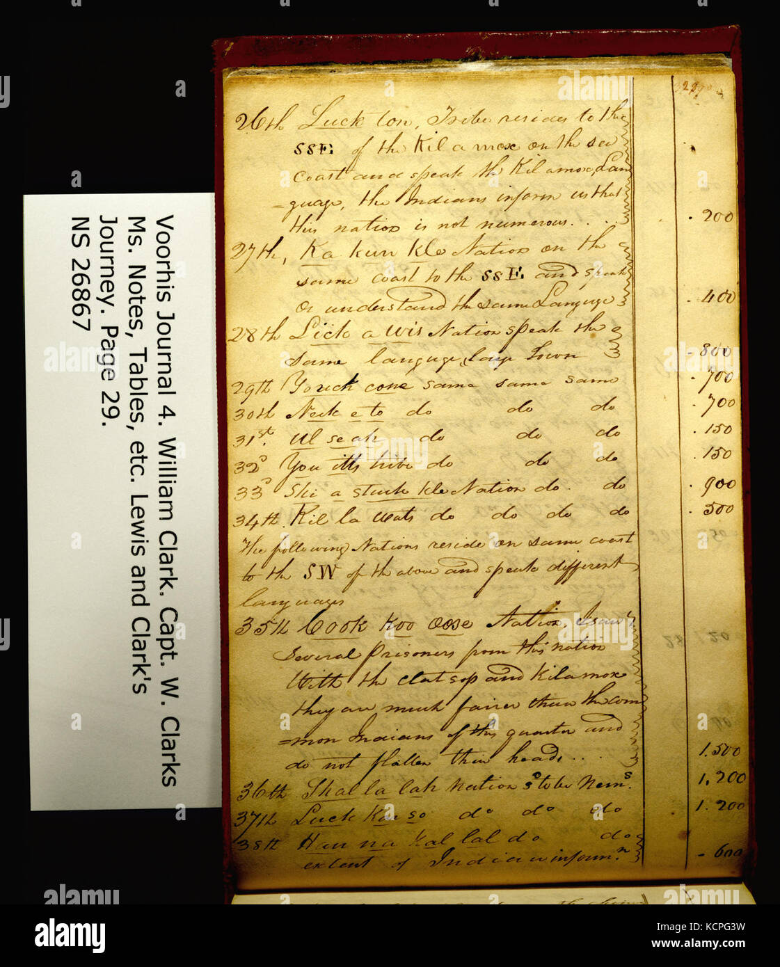 Clark Family Collection Volume 4. Voorhis Journal No. 4, page 29 ...