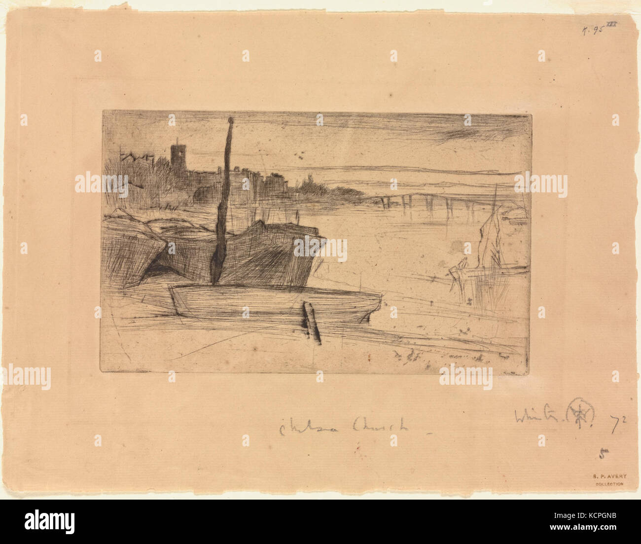 Chelsea bridge painting hi-res stock photography and images - Alamy