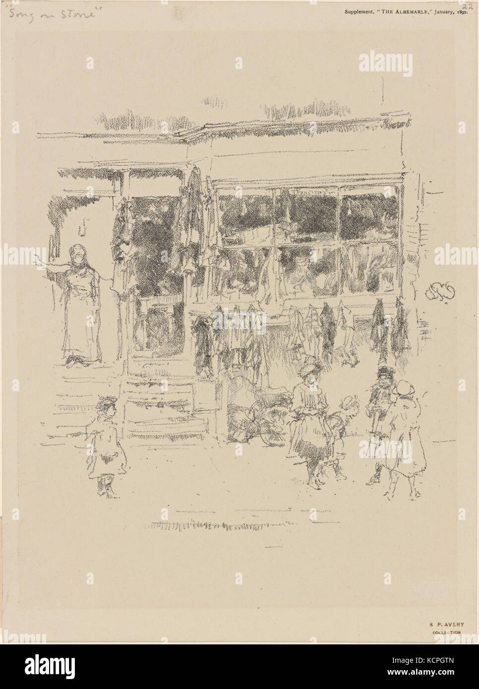 Chelsea rags (NYPL Hades 1095283 1605527 Stock Photo - Alamy