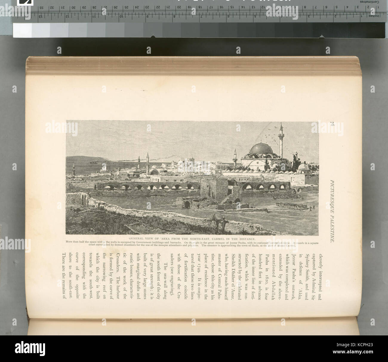 This view shows Akka (Acre), an ancient city in modern-day Israel, with ...