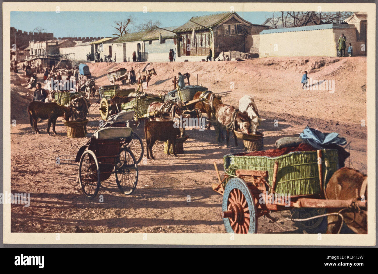 Old peking city map hi-res stock photography and images - Alamy