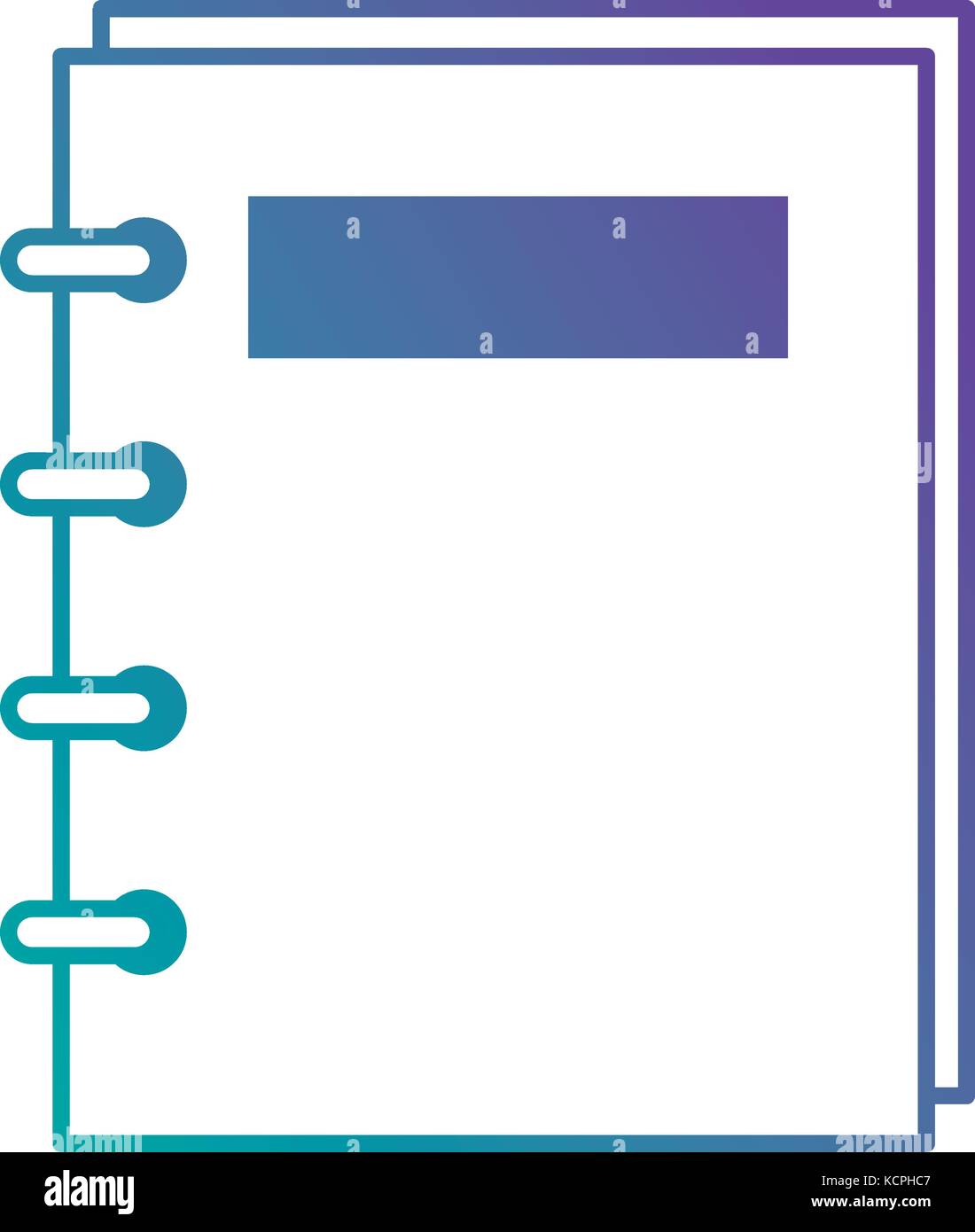 Notebook cover page supply Stock Vector Images - Alamy