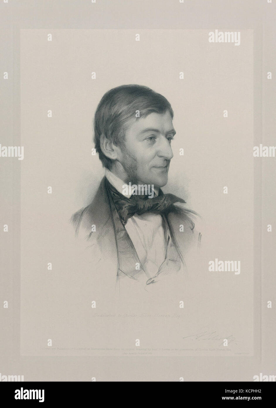 Ralph waldo emerson nature hi-res stock photography and images - Alamy