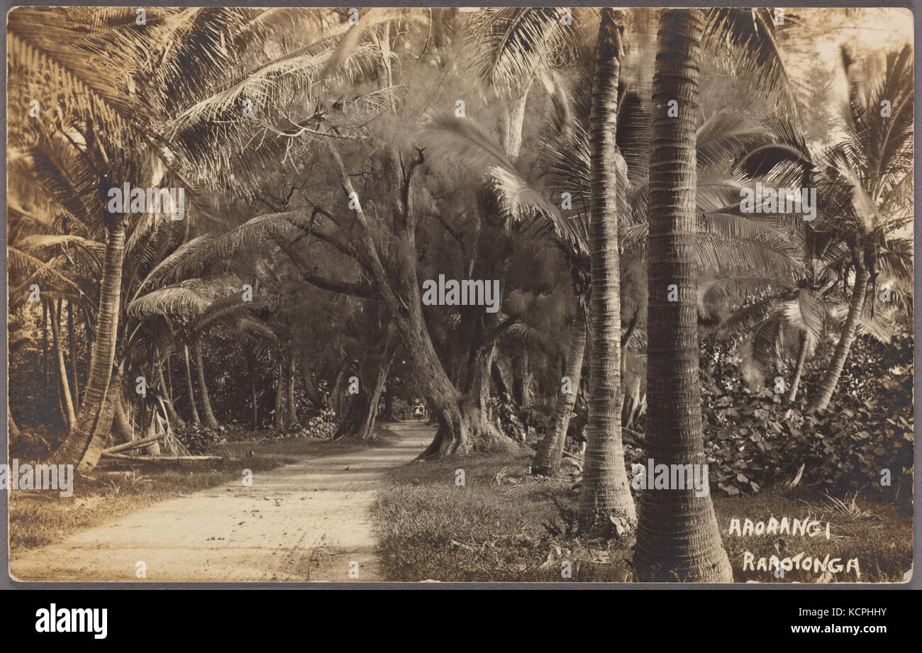 Rarotonga map hi-res stock photography and images - Alamy