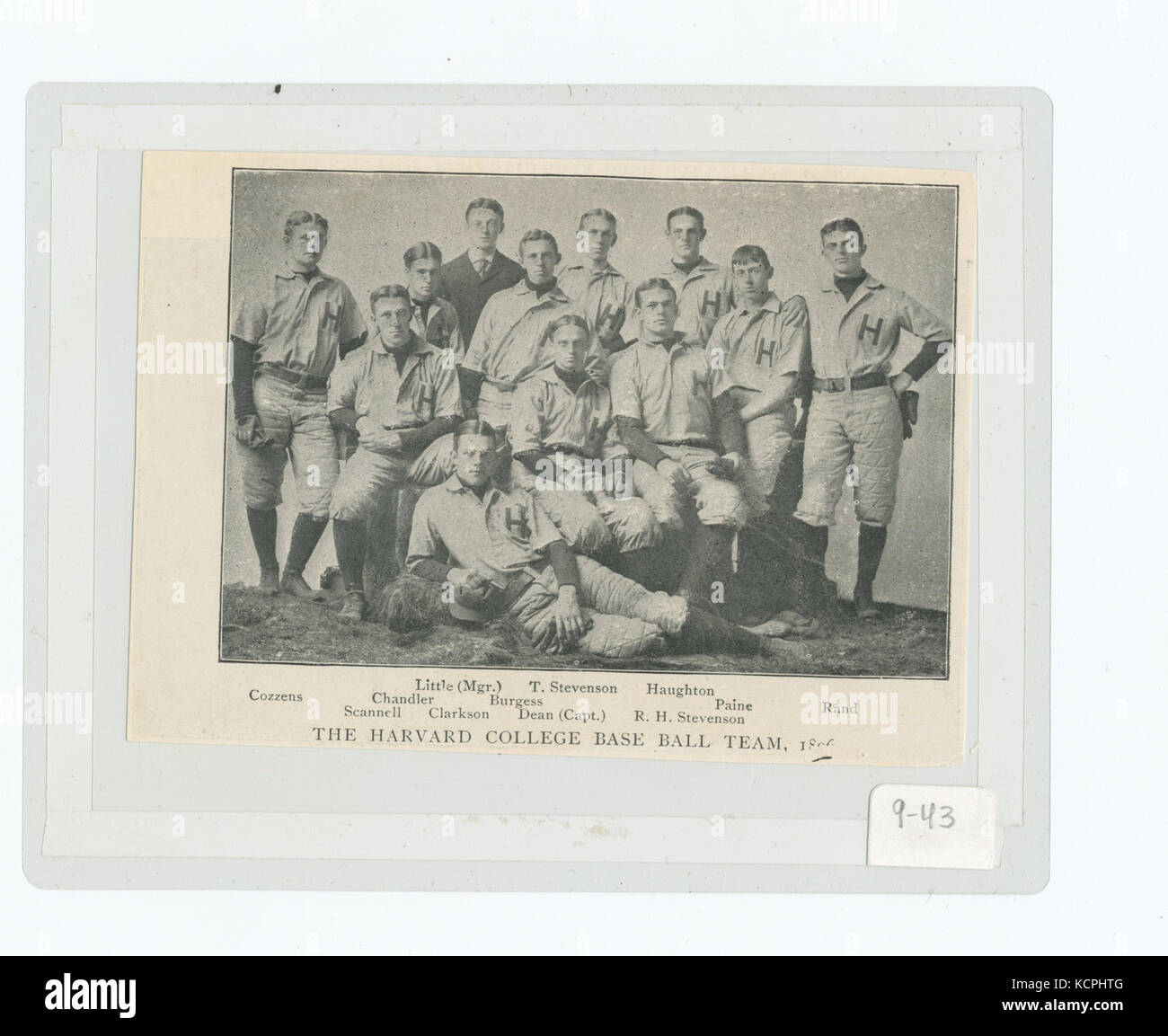Harvard college baseball team hi-res stock photography and images - Alamy