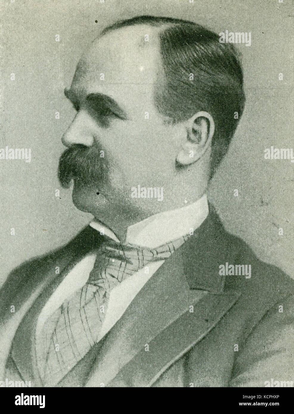 A historical portrait of Albert J. Hopkins, an individual with ...