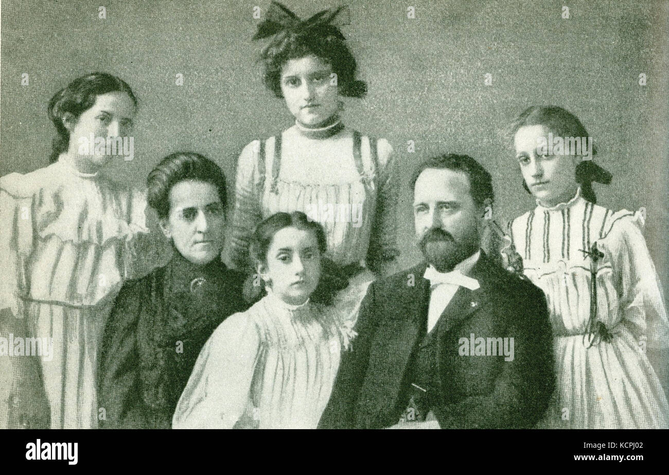 George C. Pardee and family Stock Photo - Alamy