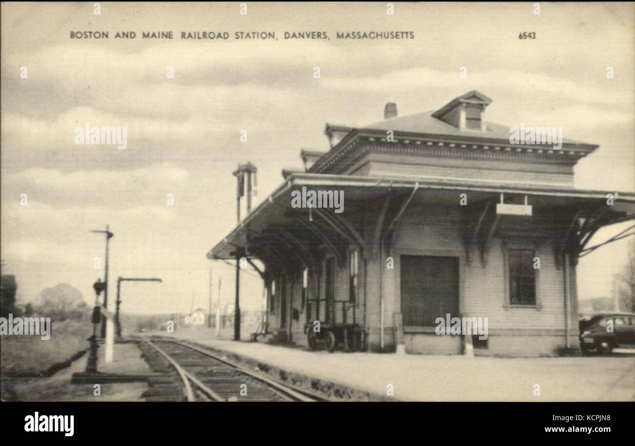 Map of danvers hi-res stock photography and images - Alamy