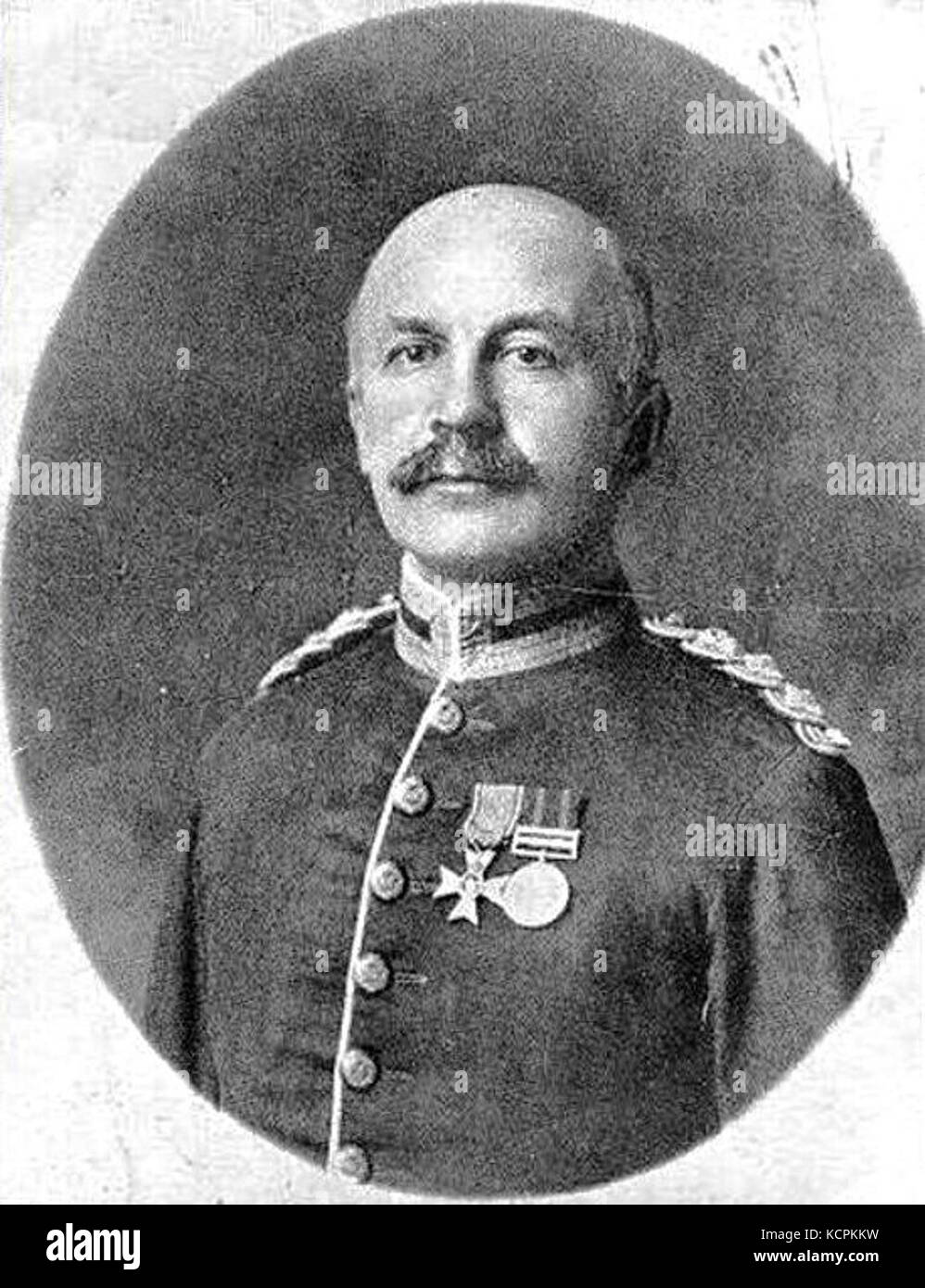 Colonel Albert Edward W. Goldsmid. 1900 1890 Stock Photo - Alamy