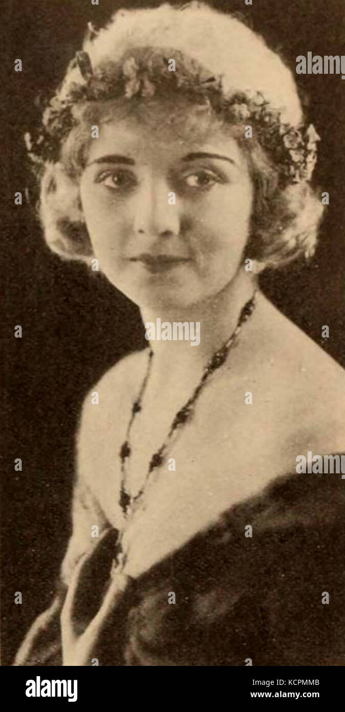 Alice Terry Aug 1920 EH Stock Photo - Alamy