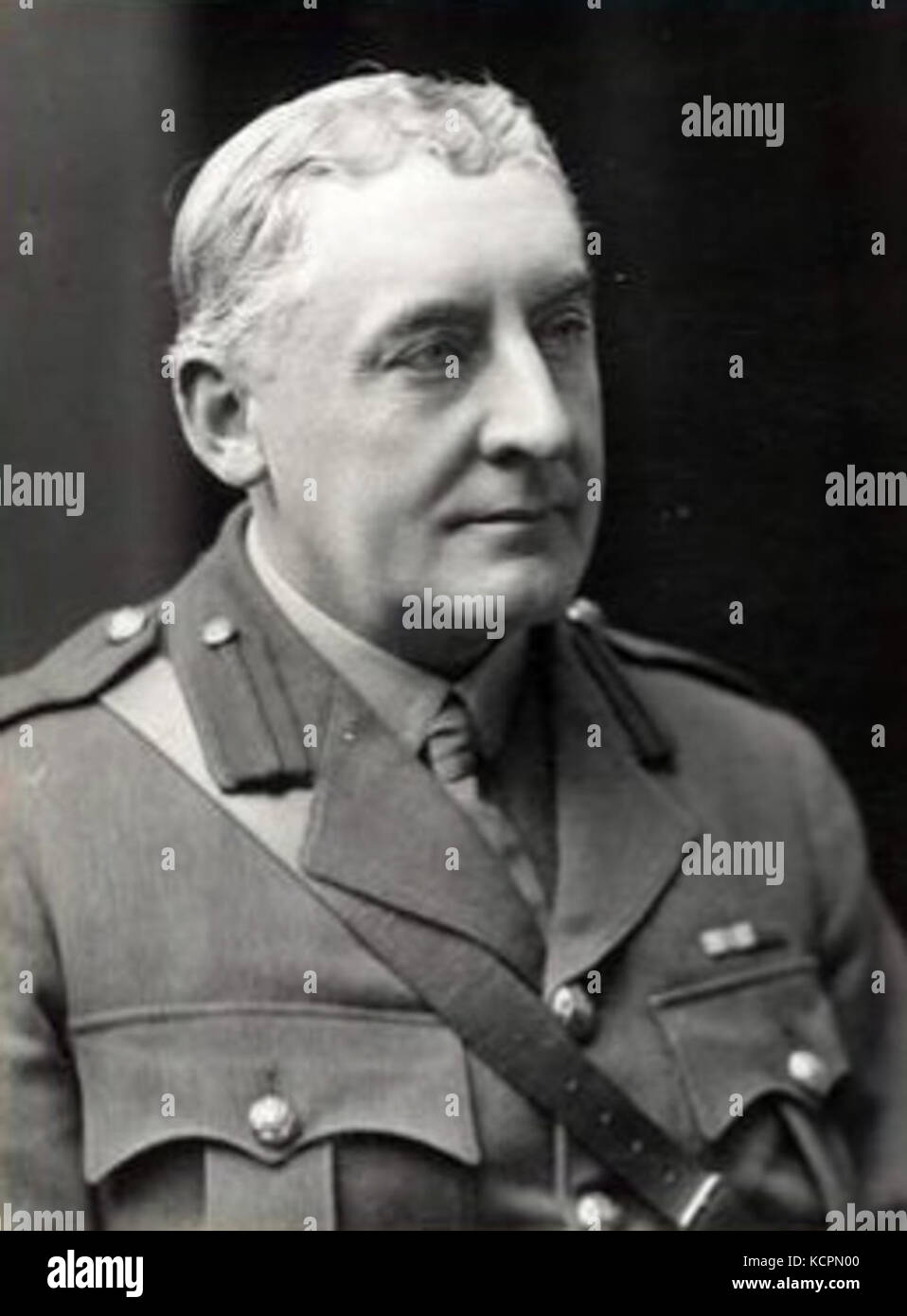 Francis Bennett Goldney MP in uniform Stock Photo - Alamy