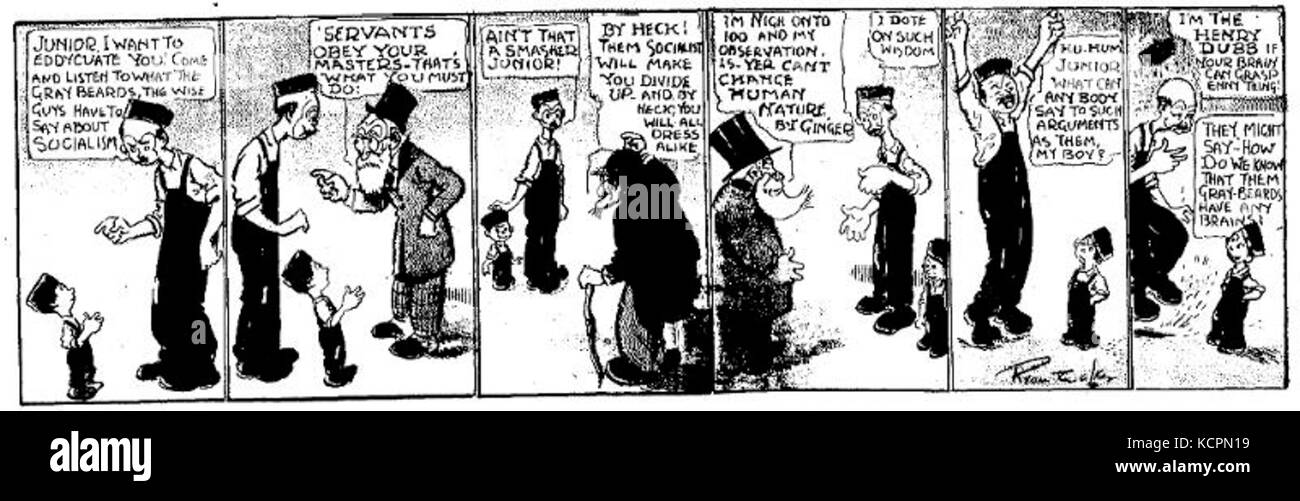 Henry Dubb Has Junior Listen to the Wise Guys Stock Photo - Alamy