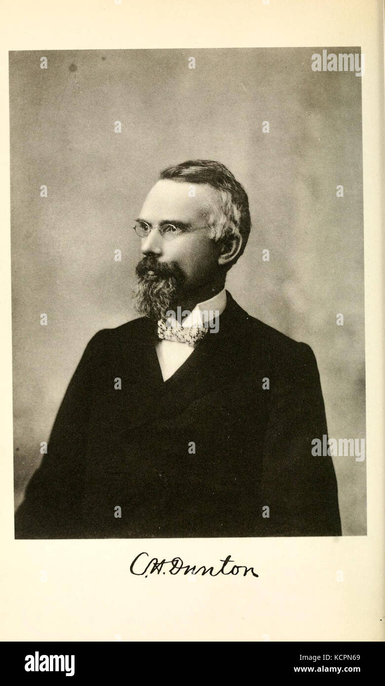 Dunton, Charles Howard (Encyclopedia Vermont Biography Stock Photo - Alamy