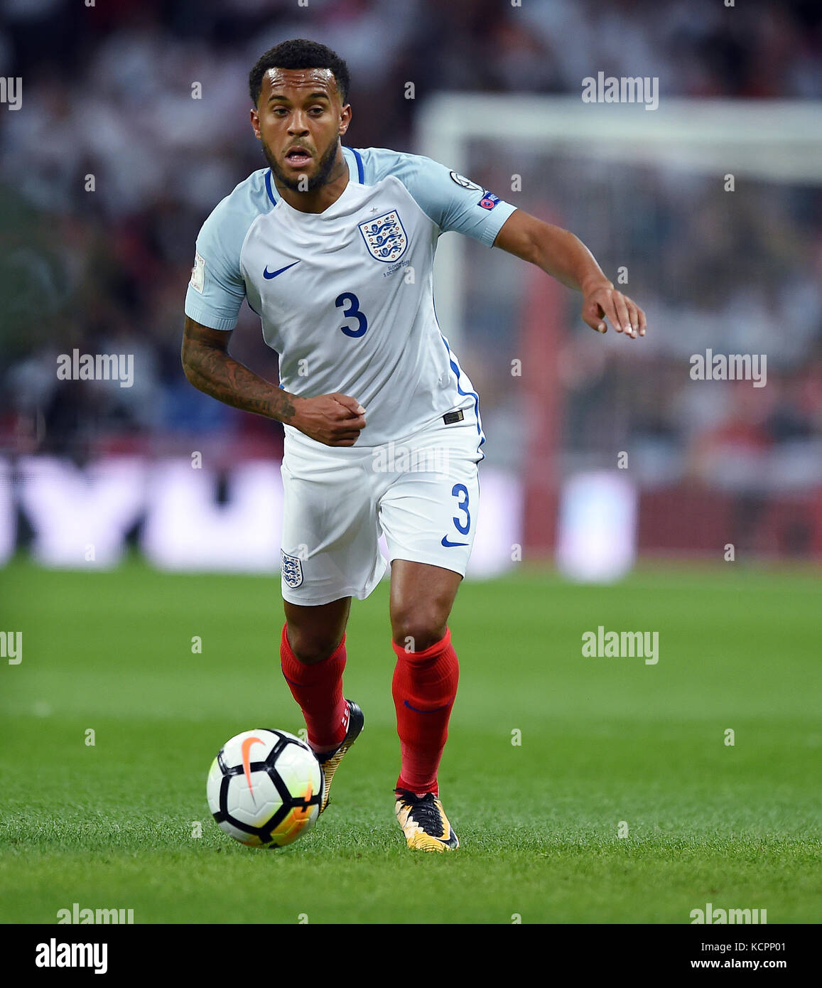 RYAN BERTRAND OF ENGLAND ENGLAND V SLOVENIA WEMBLEY STADIUM LONDON ...