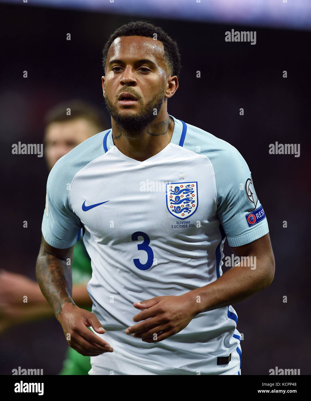 RYAN BERTRAND OF ENGLAND ENGLAND V SLOVENIA WEMBLEY STADIUM LONDON ...