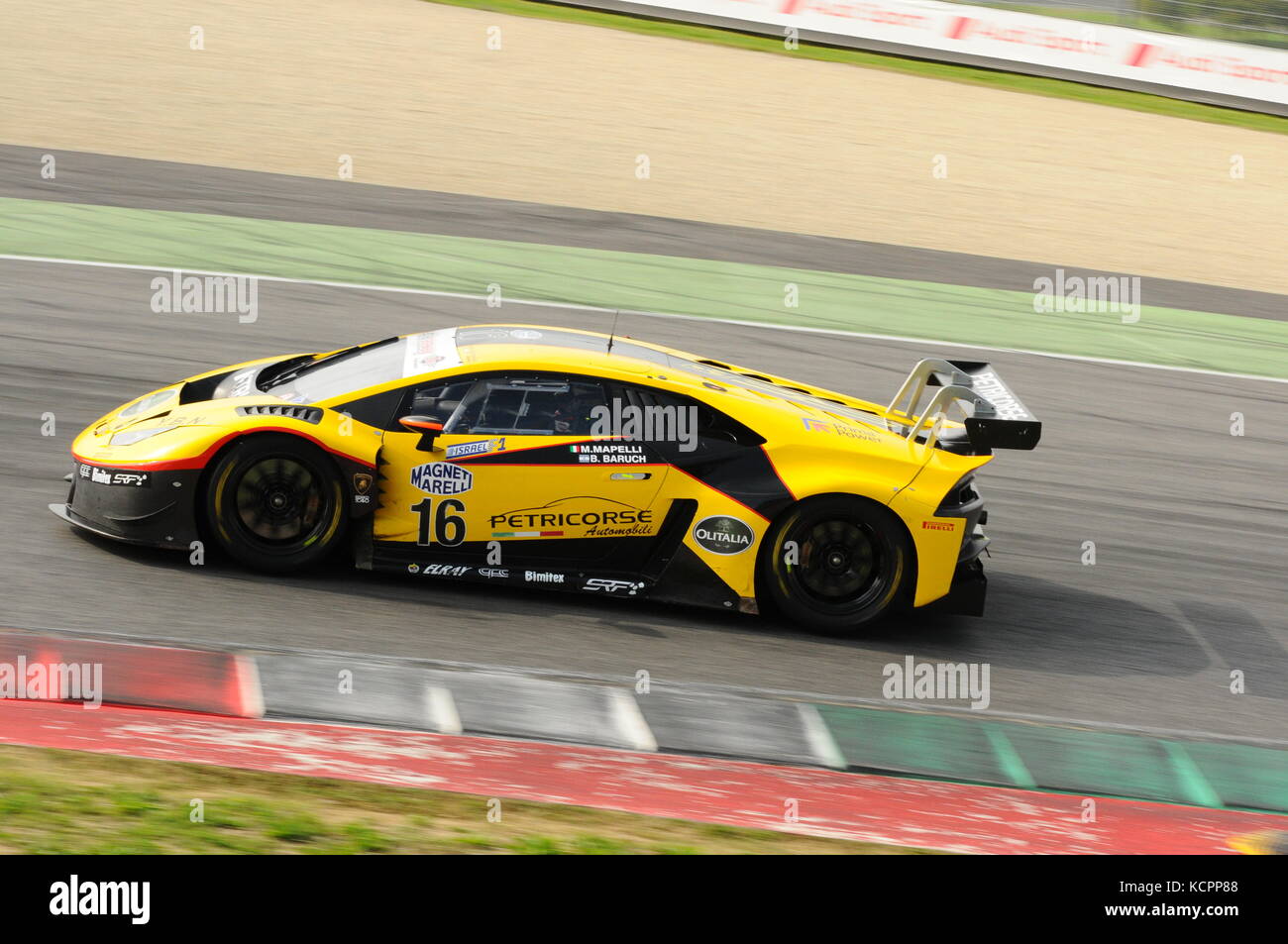 Mugello Circuit, Italy. 6th Oct, 2017. Lamborghini Huracan of Petri ...