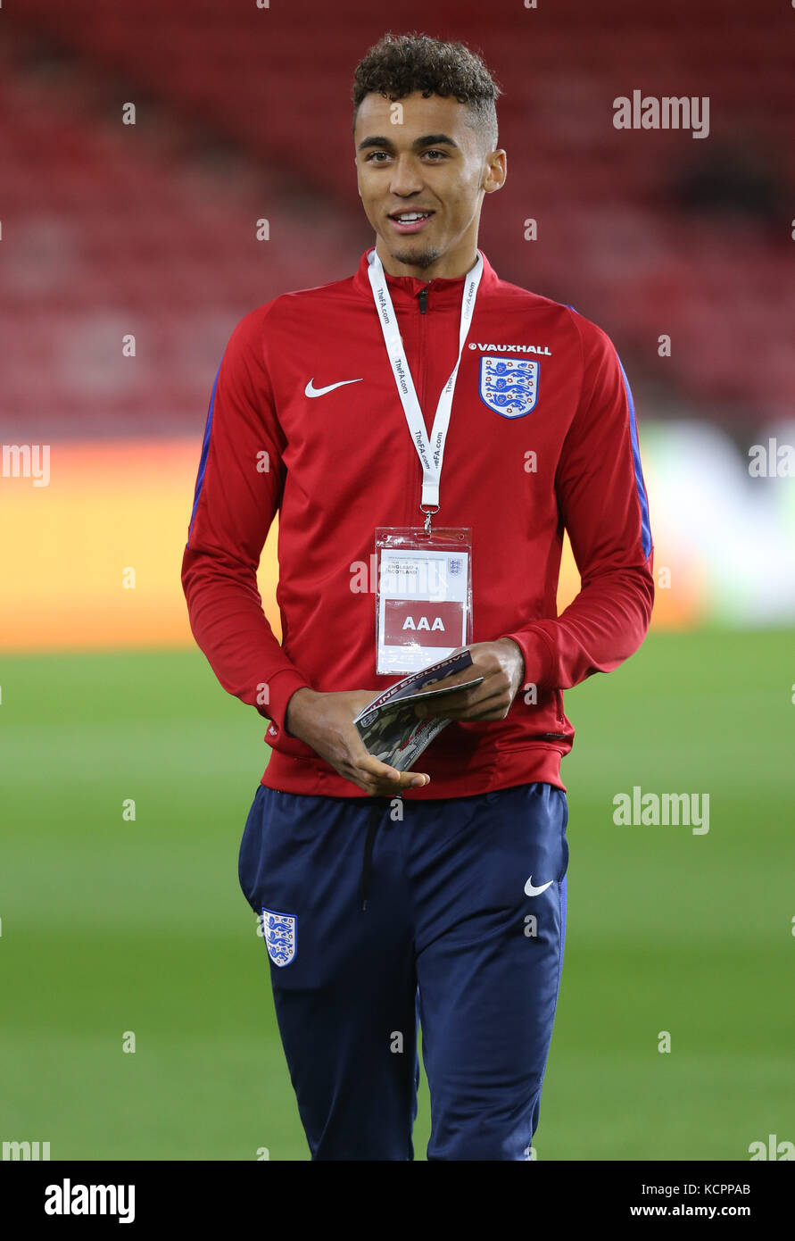 DOMINIC CALVERT-LEWIN ENGLAND U21 RIVERSIDE STADIUM MIDDLESBROUGH ...