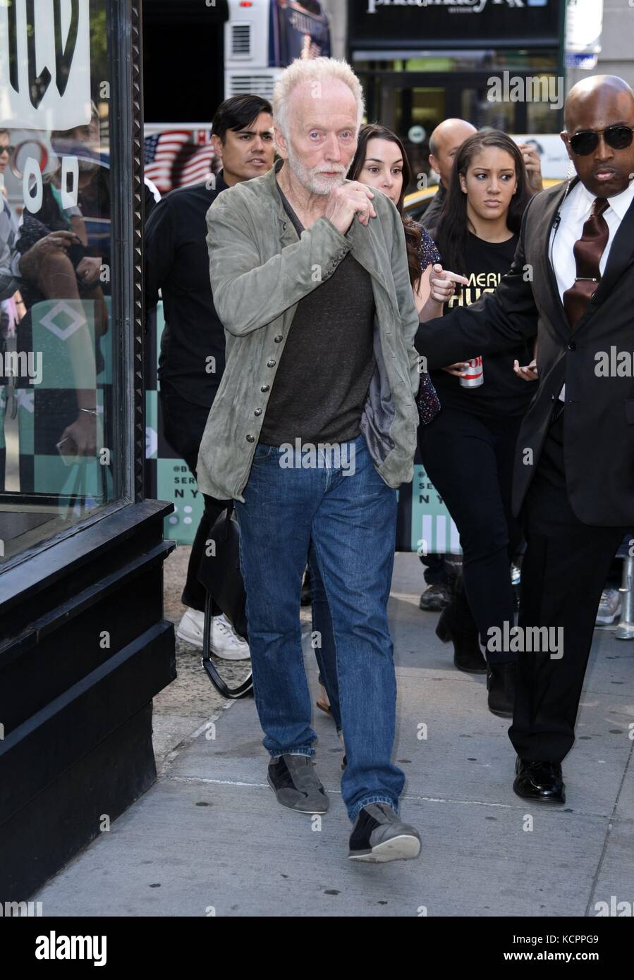 New York, NY, USA. 6th Oct, 2017. Tobin Bell, seen at AOL BUILD to ...