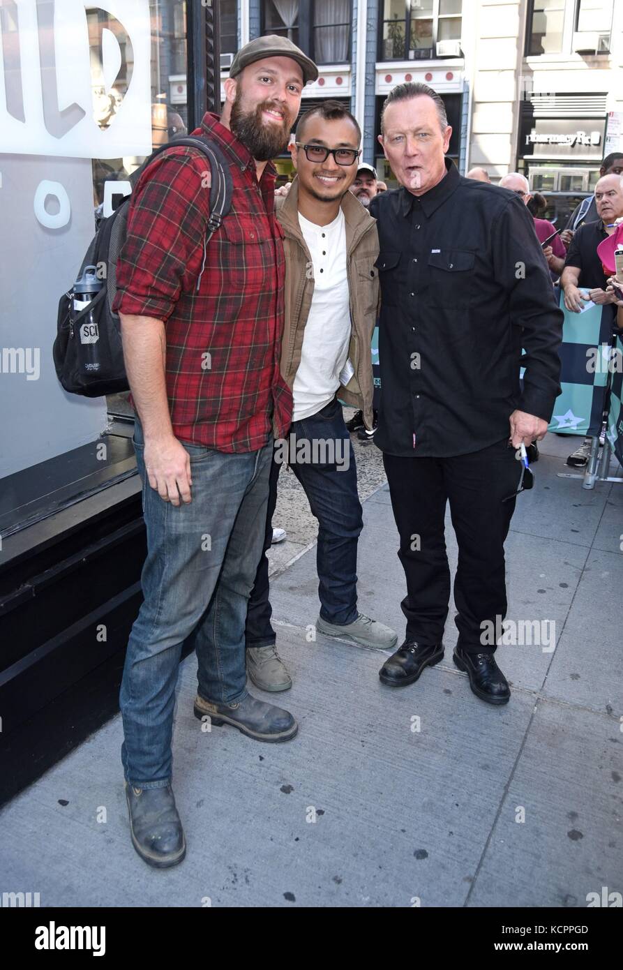 New York, NY, USA. 6th Oct, 2017. Jon Lung, Brian Louden, Robert ...