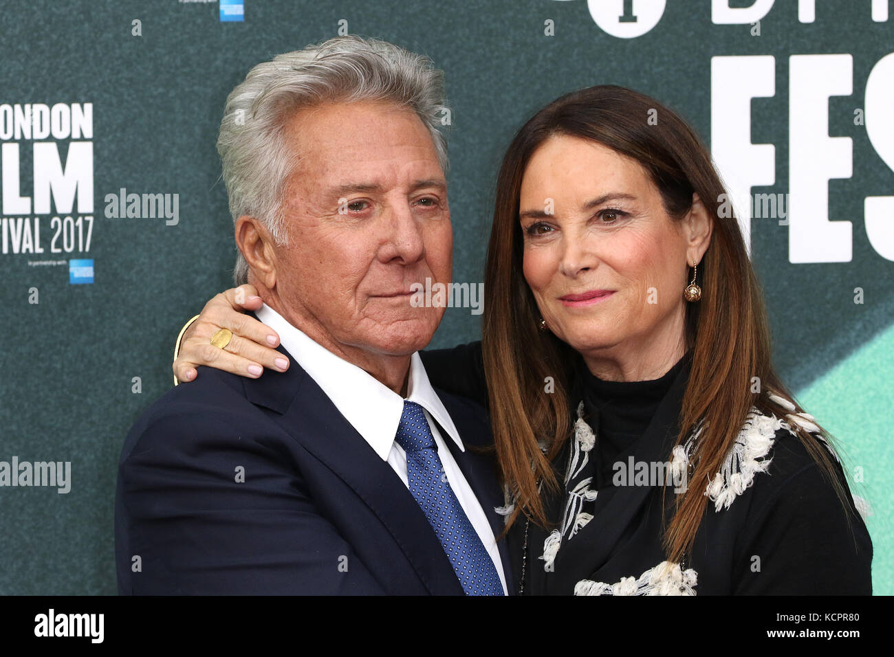London, UK. 6th Oct, 2017. Dustin Hoffman, Lisa Hoffman, The Meyerowitz ...