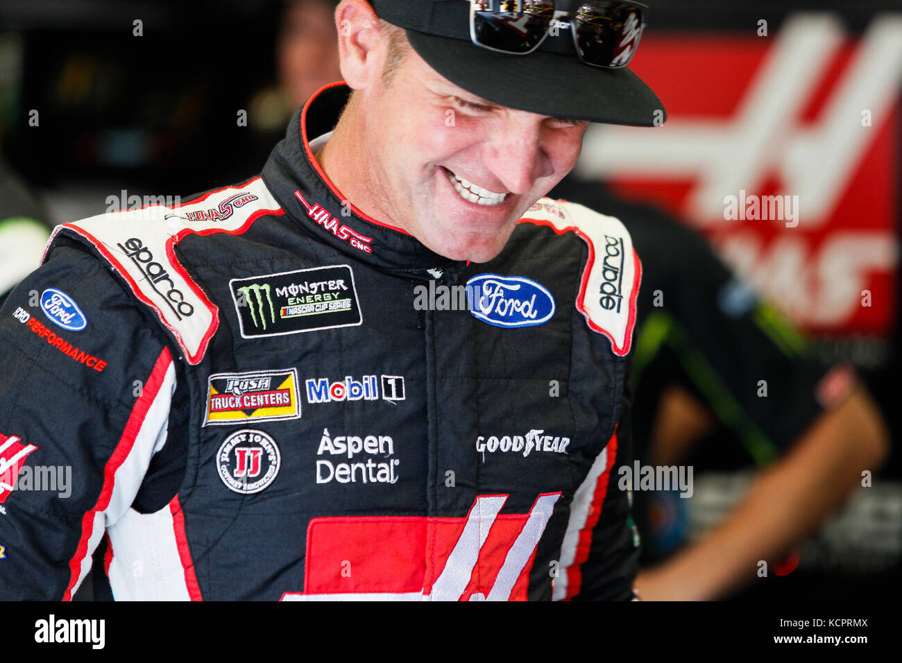 Charlotte, NC, USA. 6th Oct, 2017. Monster Energy Series driver Clint ...