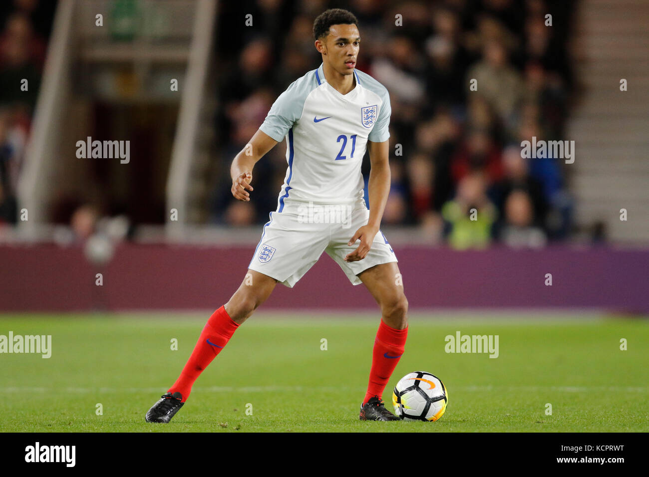 TRENT ALEXANDER-ARNOLD ENGLAND RIVERSIDE STADIUM MIDDLESBROUGH ENGLAND ...