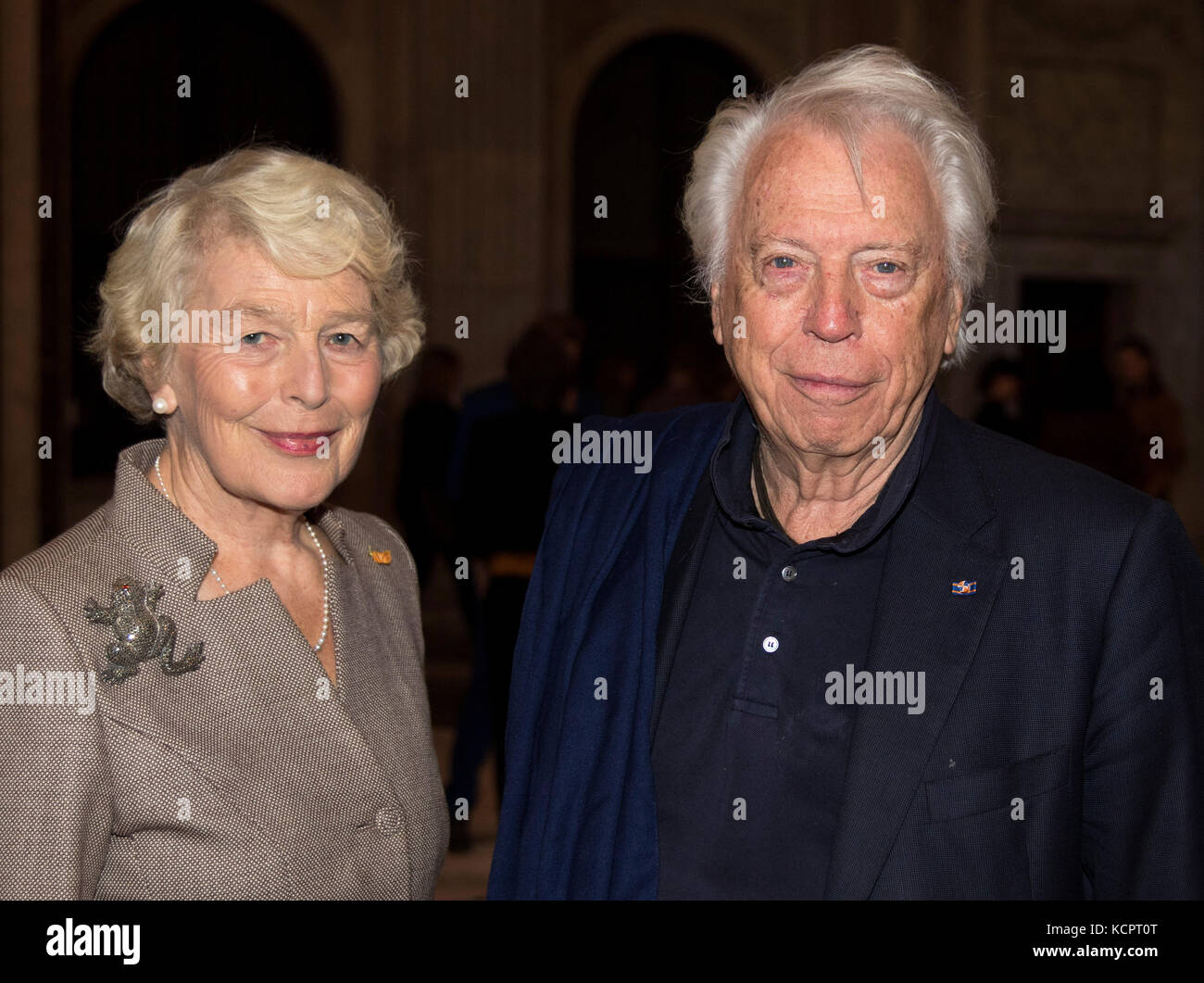 Amsterdam, Netherlands. 06th Oct, 2017. Cees Dam and Martine van Loon ...