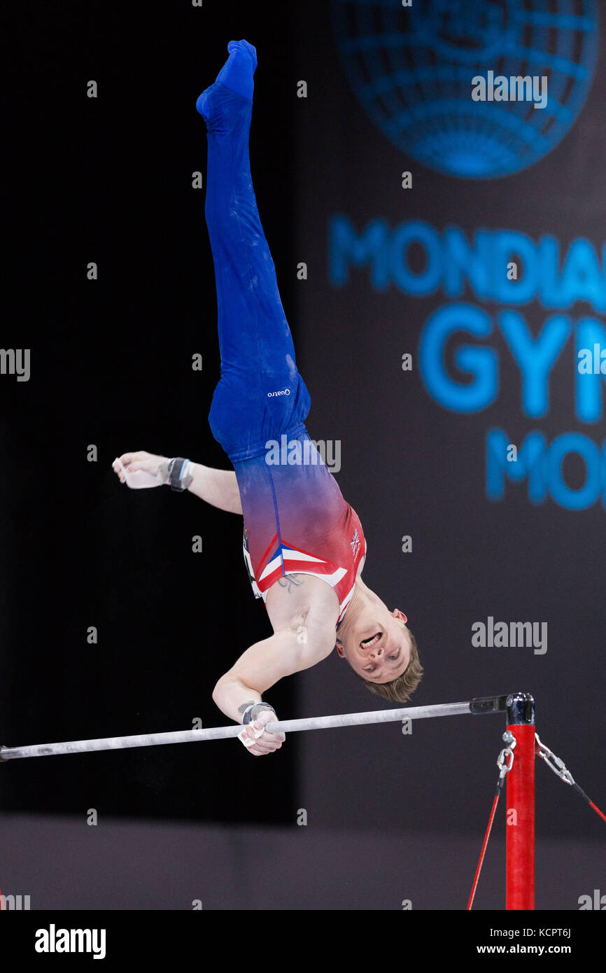 Montreal, Canada. 05th Oct, 2017. Nile Wilson of Great Britain (195) on ...