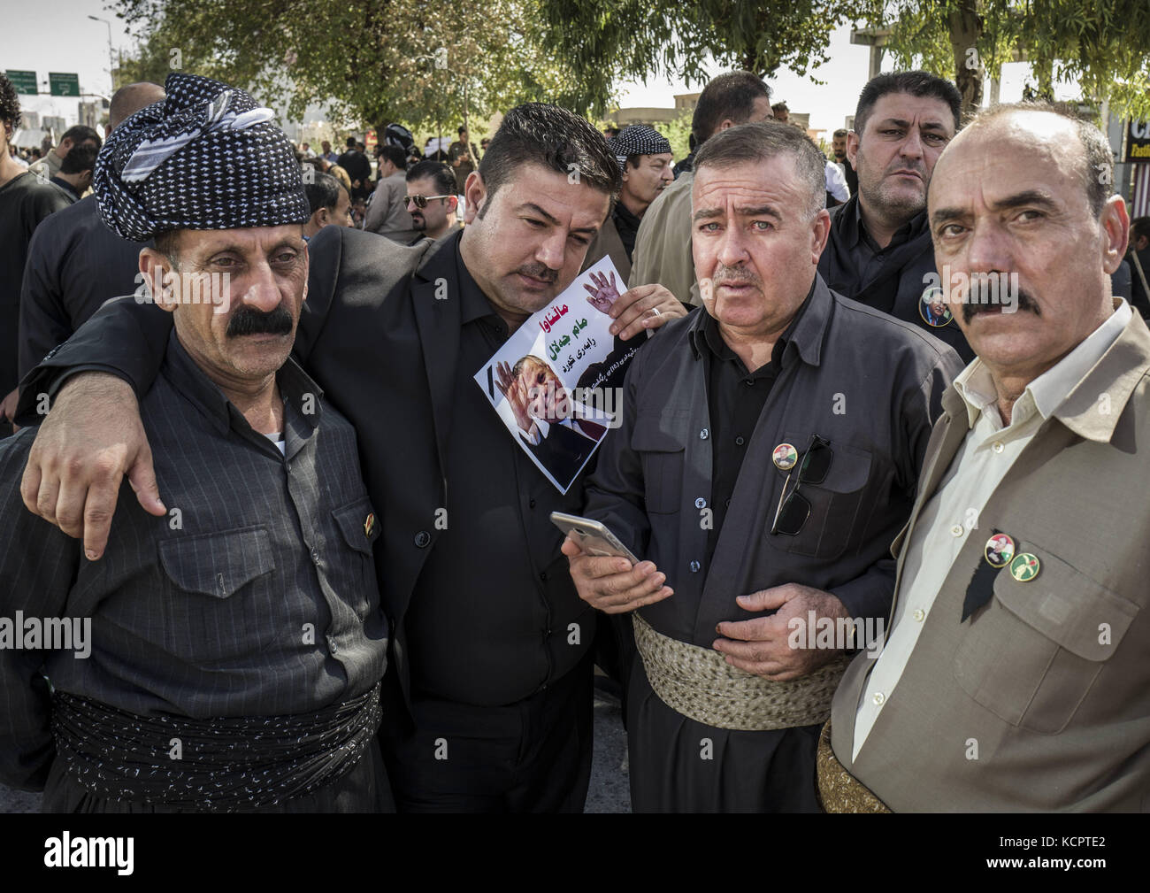 October 6, 2017 - Suleymania, Kurdistan Regional Goverment are, Iraq ...
