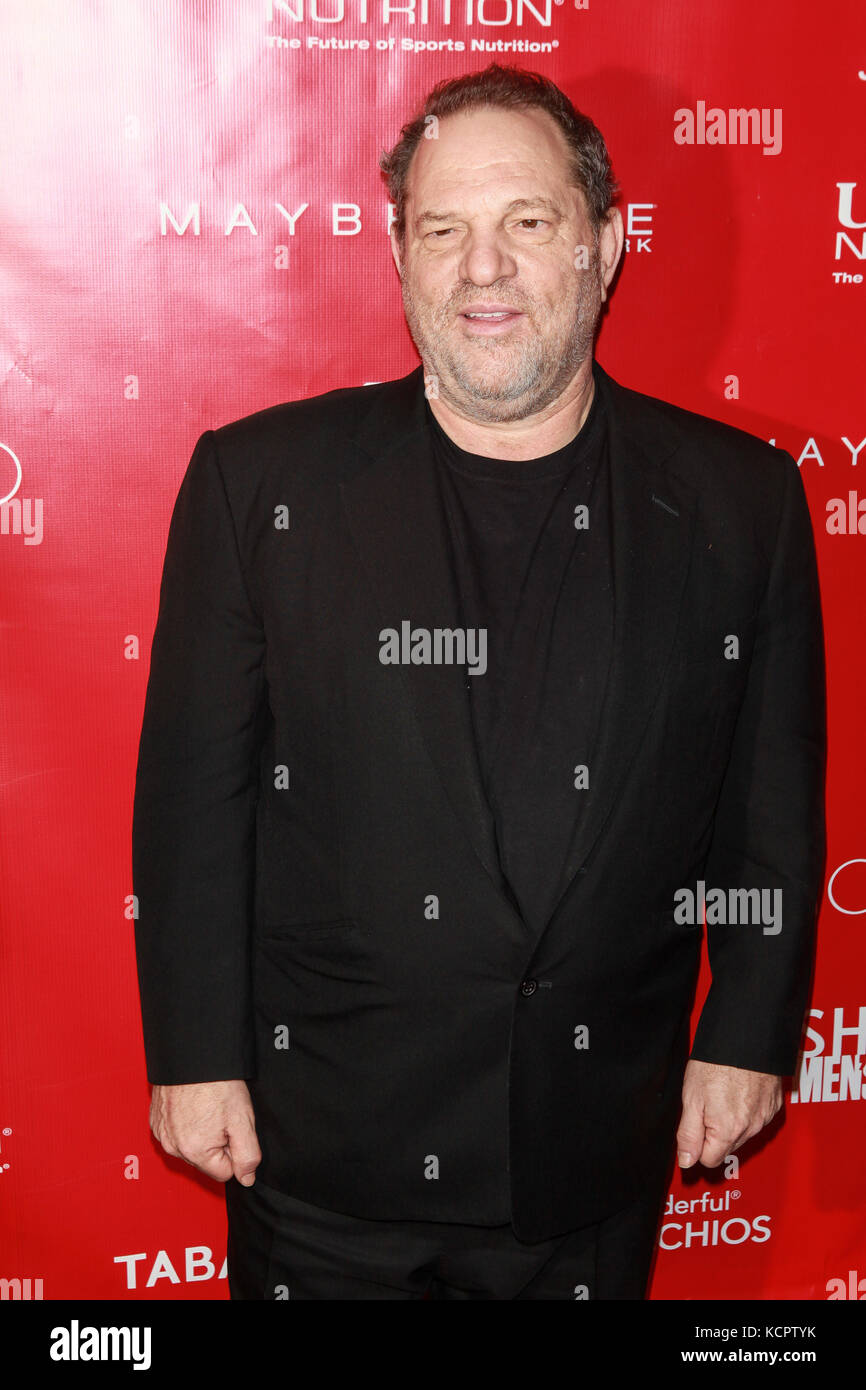 New York, NY, USA. 31st Jan, 2017. Harvey Weinstein at Shape & Men's ...