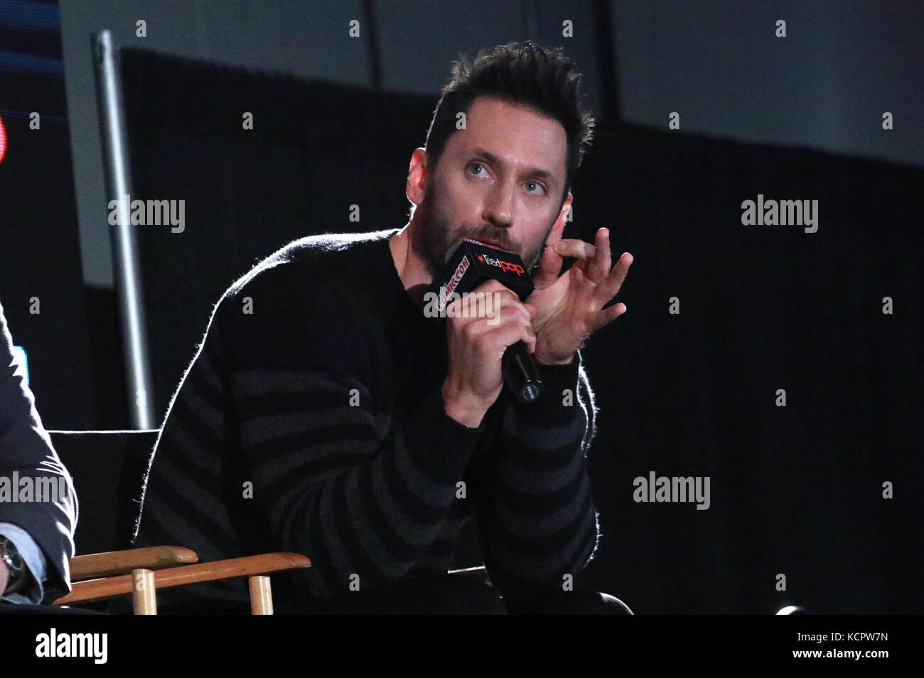 New York, NY, USA. 6th Oct, 2017. Derek Wilson speaks at Hulu's Future ...