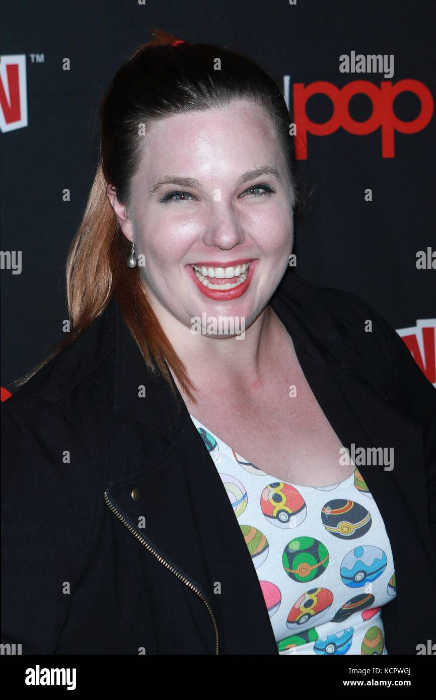 New York, NY, USA. 6th Oct, 2017. Lindsay Jones at Rooster Teeth's ...