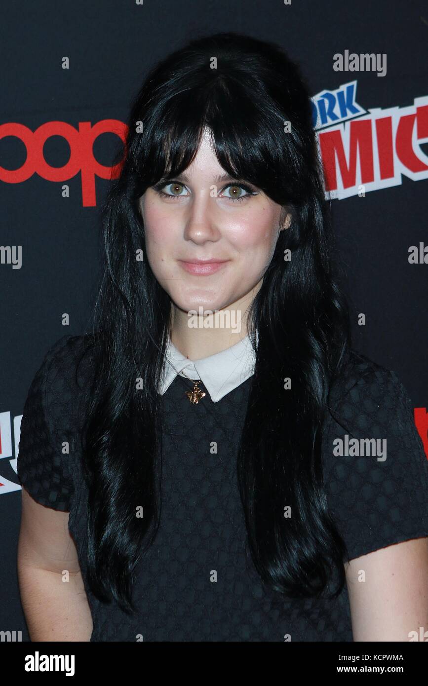New York, NY, USA. 6th Oct, 2017. Arryn Zech speaks at Rooster Teeth's ...