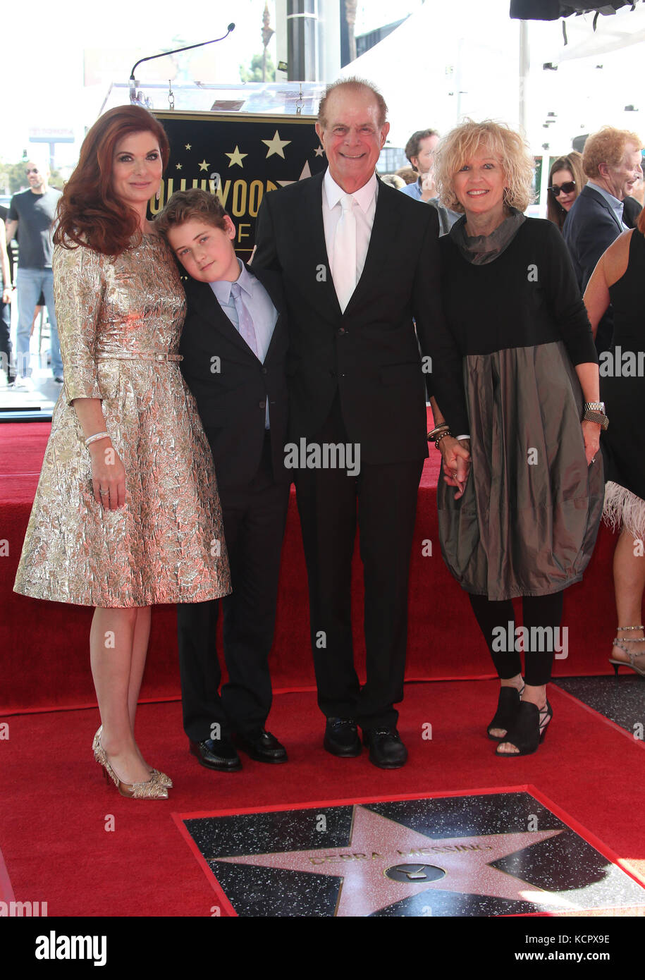 Hollywood, USA. 06th Oct, 2017. Debra Messing, Roman Walker Zelman ...