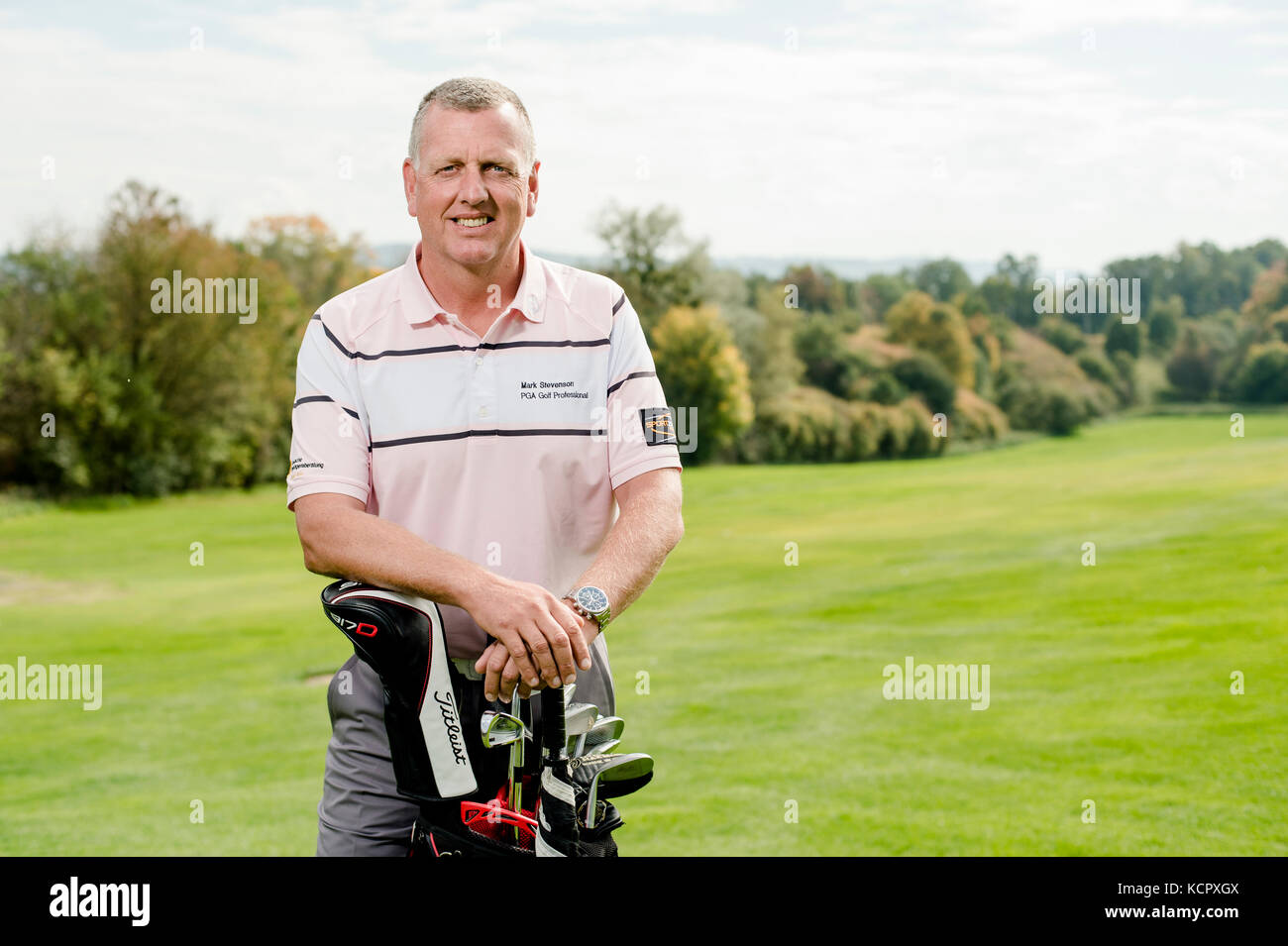 Mark Stevenson, golf coach and PGA professional can be seen at the Golf ...
