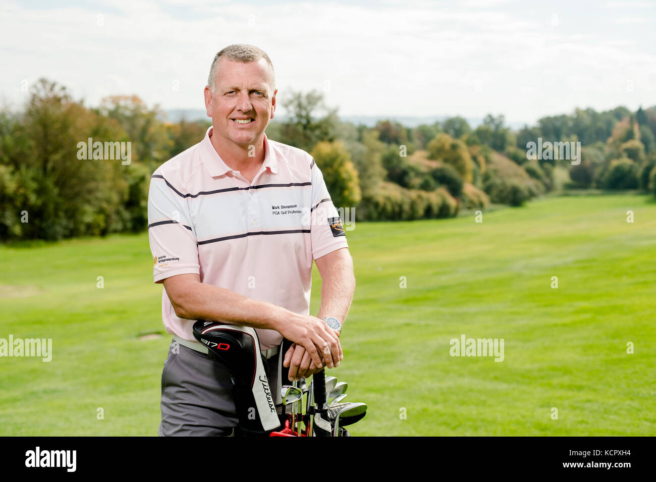 Mark Stevenson, golf coach and PGA professional can be seen at the Golf ...