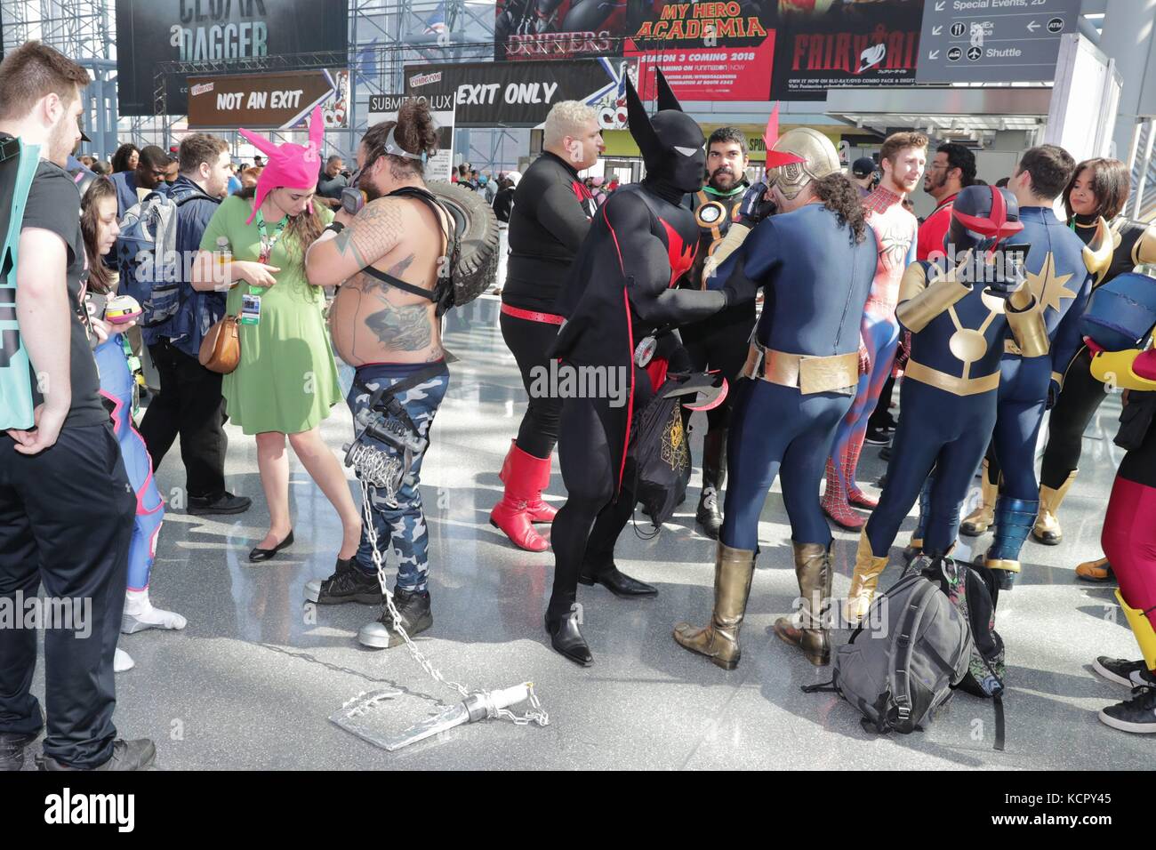 Javits Convention Center, New York, USA, October 06 2017 - Thousands of ...