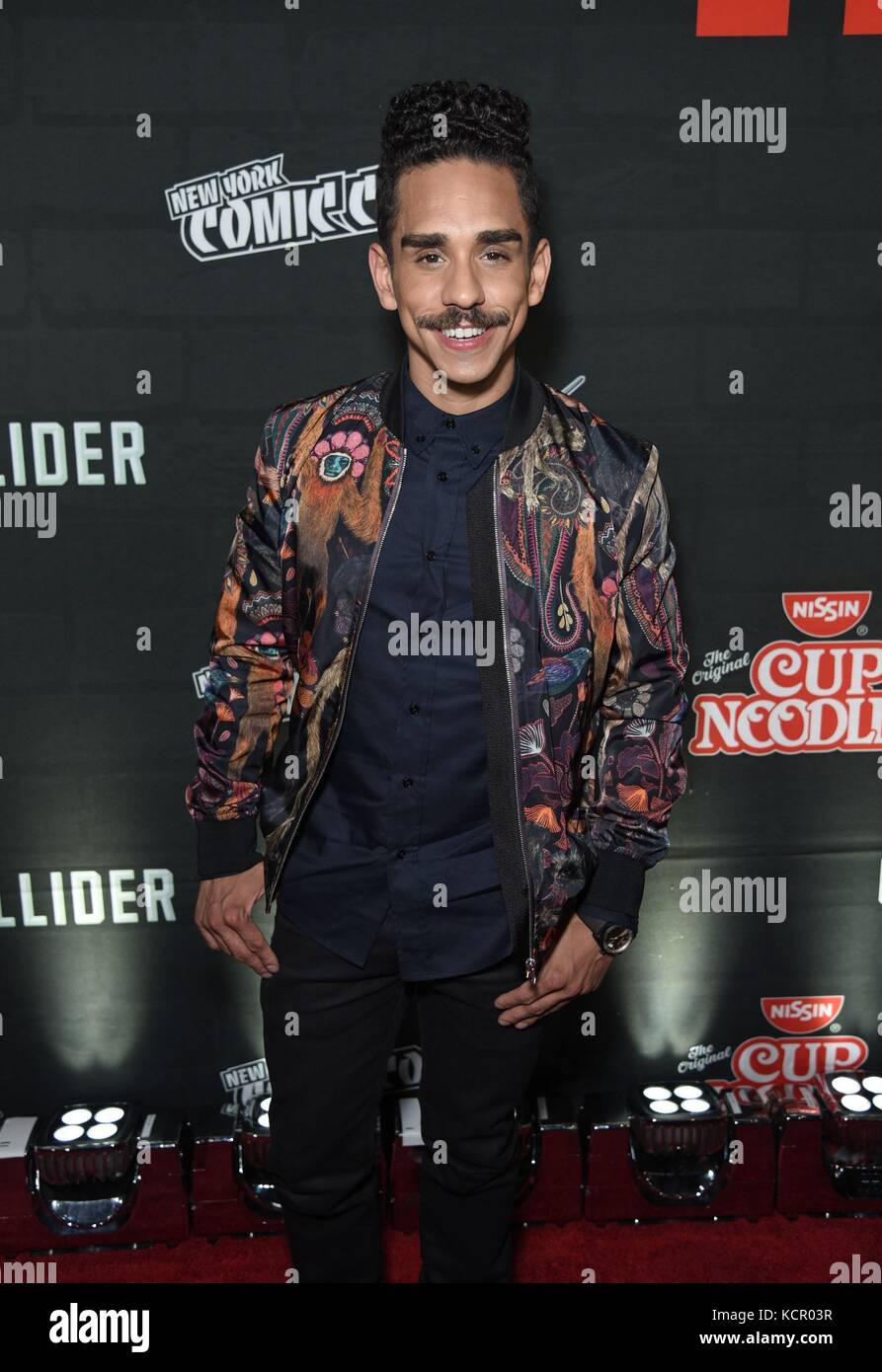 New York, NY, USA. 6th Oct, 2017. Ray Santiago at arrivals for NYCC ...