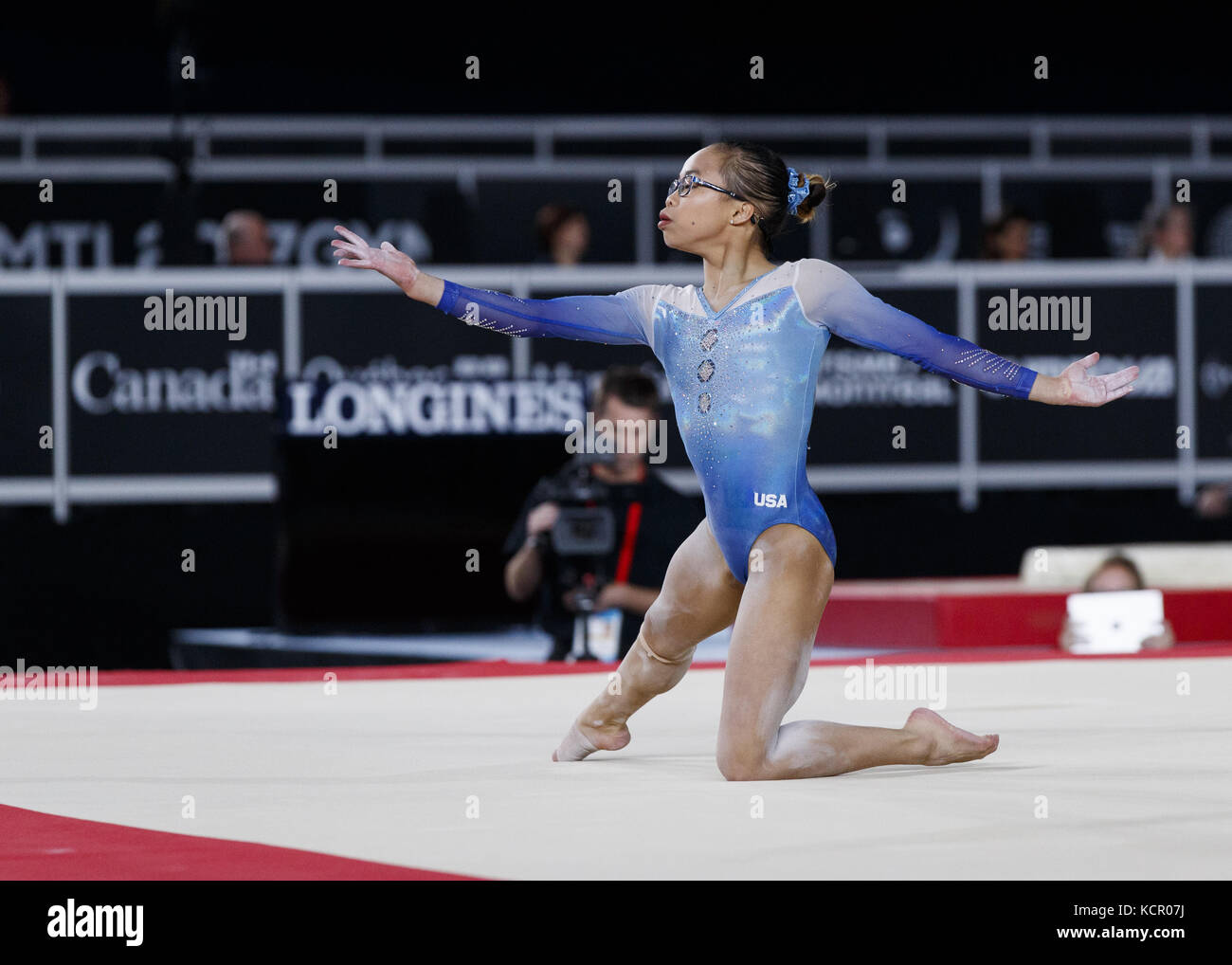 Montreal, Quebec, Canada. 6th Oct, 2017. MORGAN HURD of the United ...