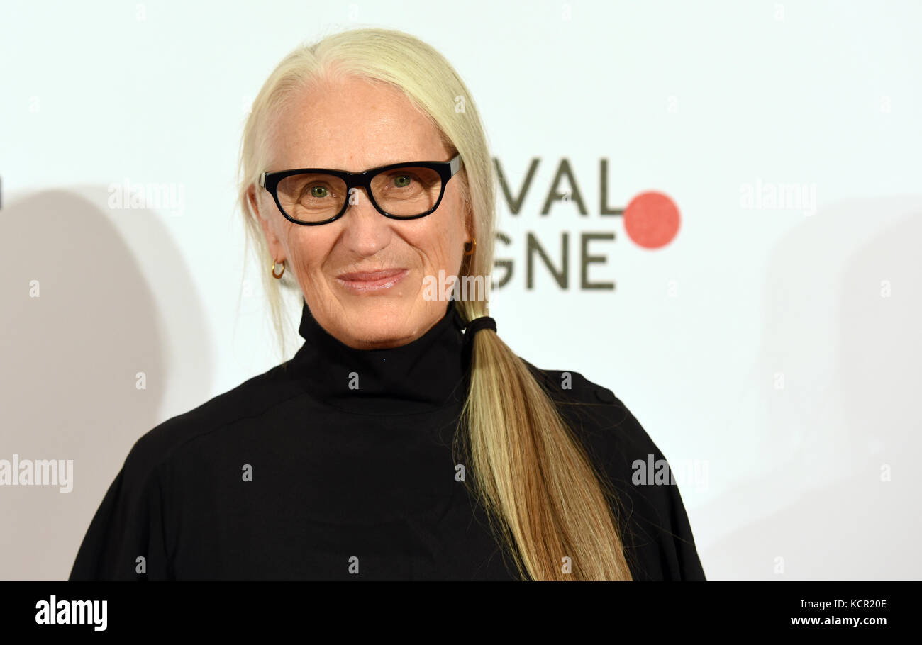 Cologne, Germany. 6th Oct, 2017. New Zealand film director Jane Campion ...