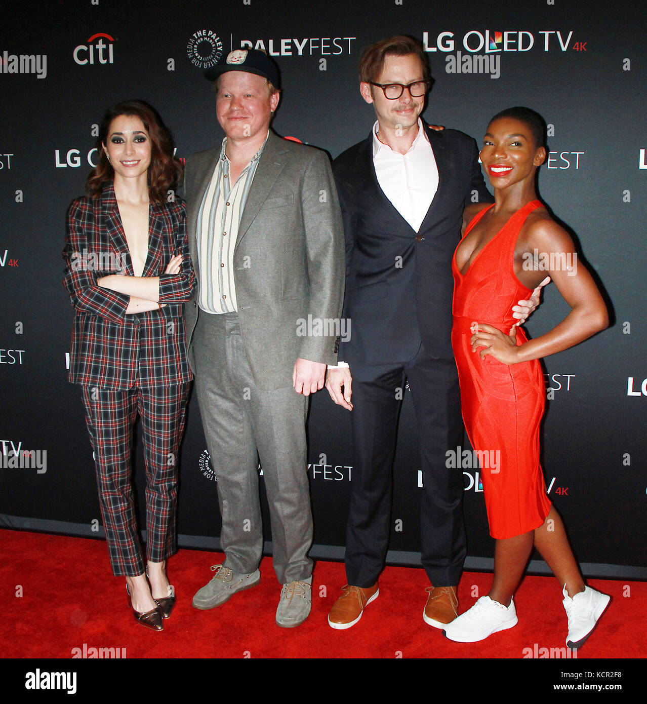 New York, NY, USA. 6th Oct, 2017. Cristin Milioti, Jesse Plemons, Jimmi ...