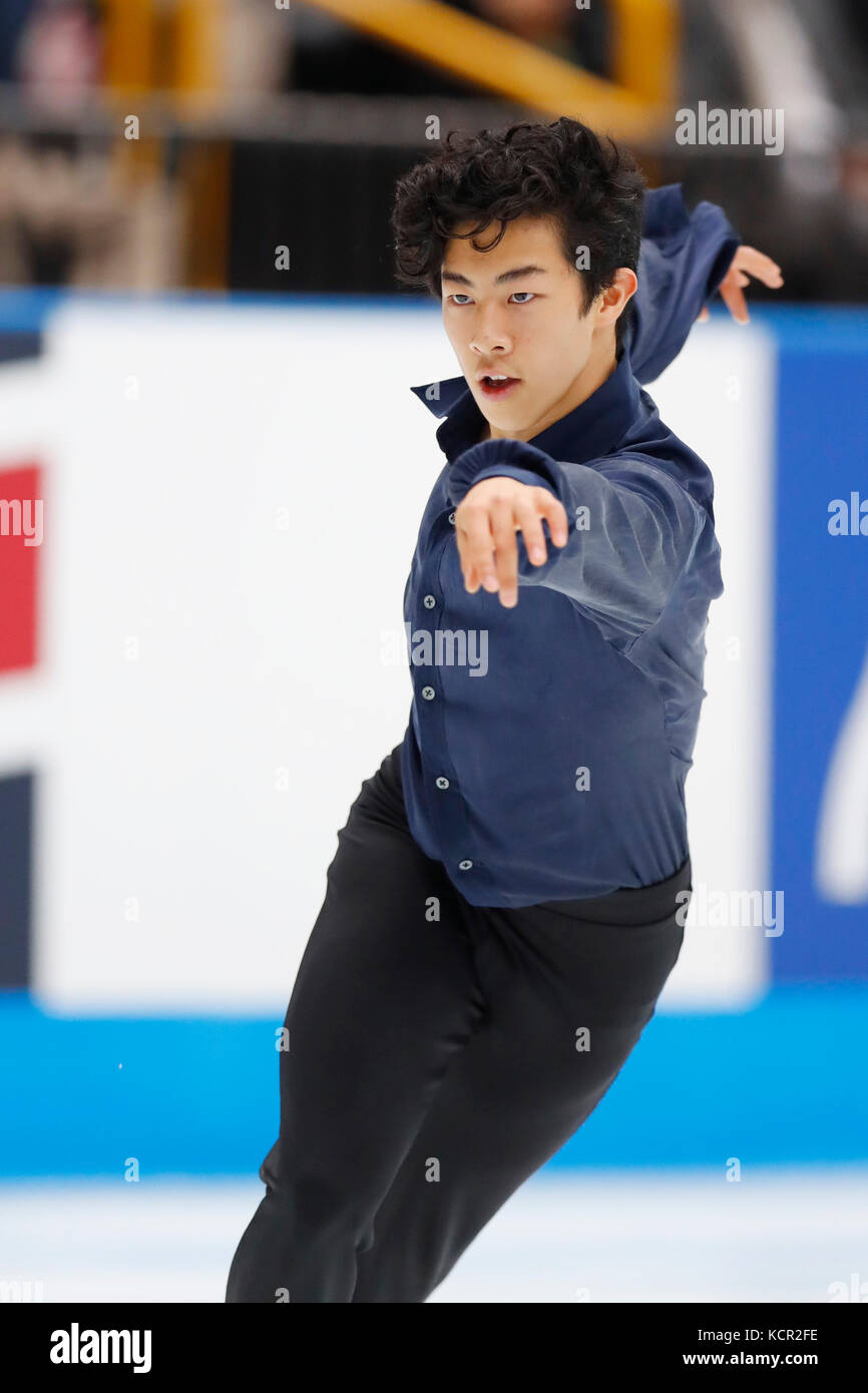 Saitama Super Arena, Saitama, Japan. 7th Oct, 2017. Nathan Chen (USA ...
