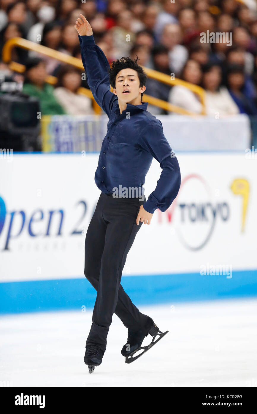 Saitama Super Arena, Saitama, Japan. 7th Oct, 2017. Nathan Chen (USA ...