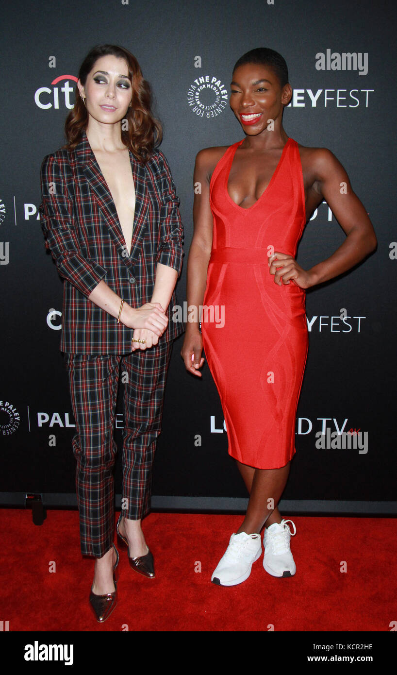 New York, NY, USA. 6th Oct, 2017. Cristin Milioti, Michaela Coel at ...