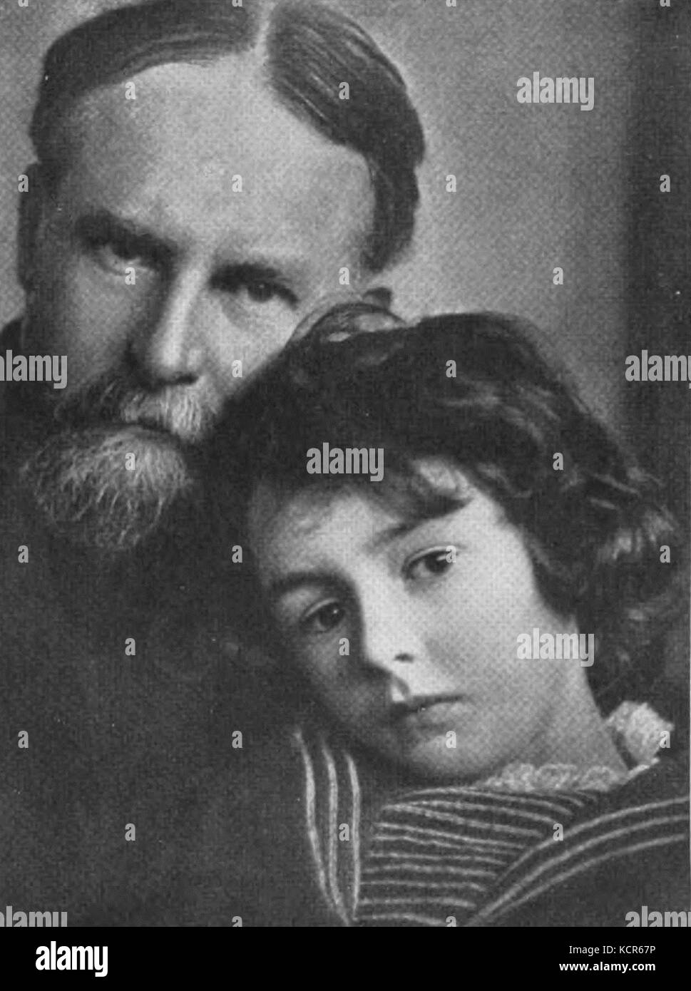 Frederic W. H. Myers and his Daughter Stock Photo - Alamy