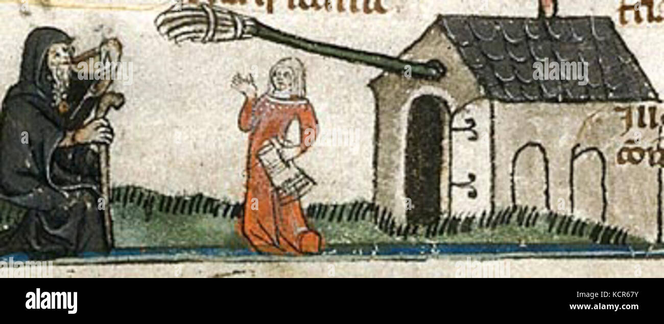 Brewhouse from the Smithfield Decretals Stock Photo - Alamy